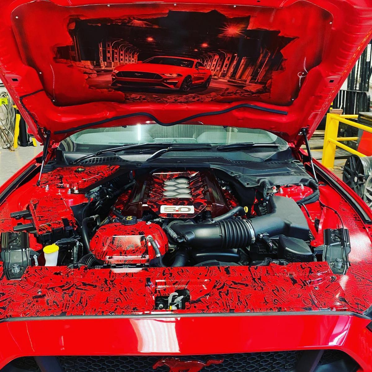 Custom Mustang Hydro Dipping - Unique Hydro Dipping